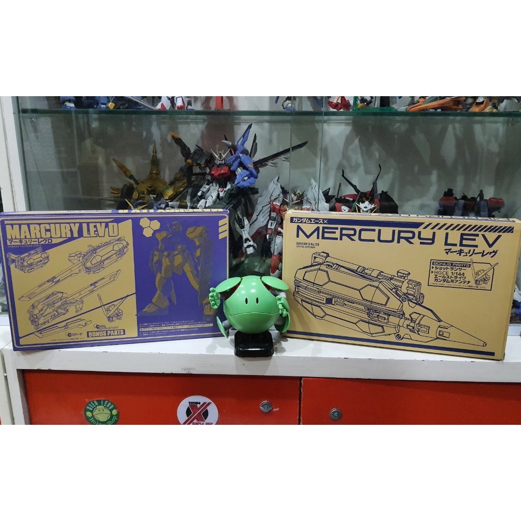 Hgbc HG 1/144 Build Fighter Mercury Lev และ Lev D อัพเกรดอุปกรณ์เสริม ...