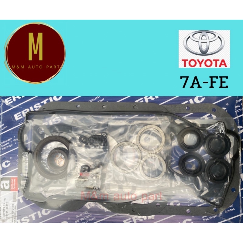 ประเก็นชุดใหญ่ TOYOTA 7A-FE ฝาสูบเหล็ก COROLLA AE112,AE115 ยี่ห้อ ...