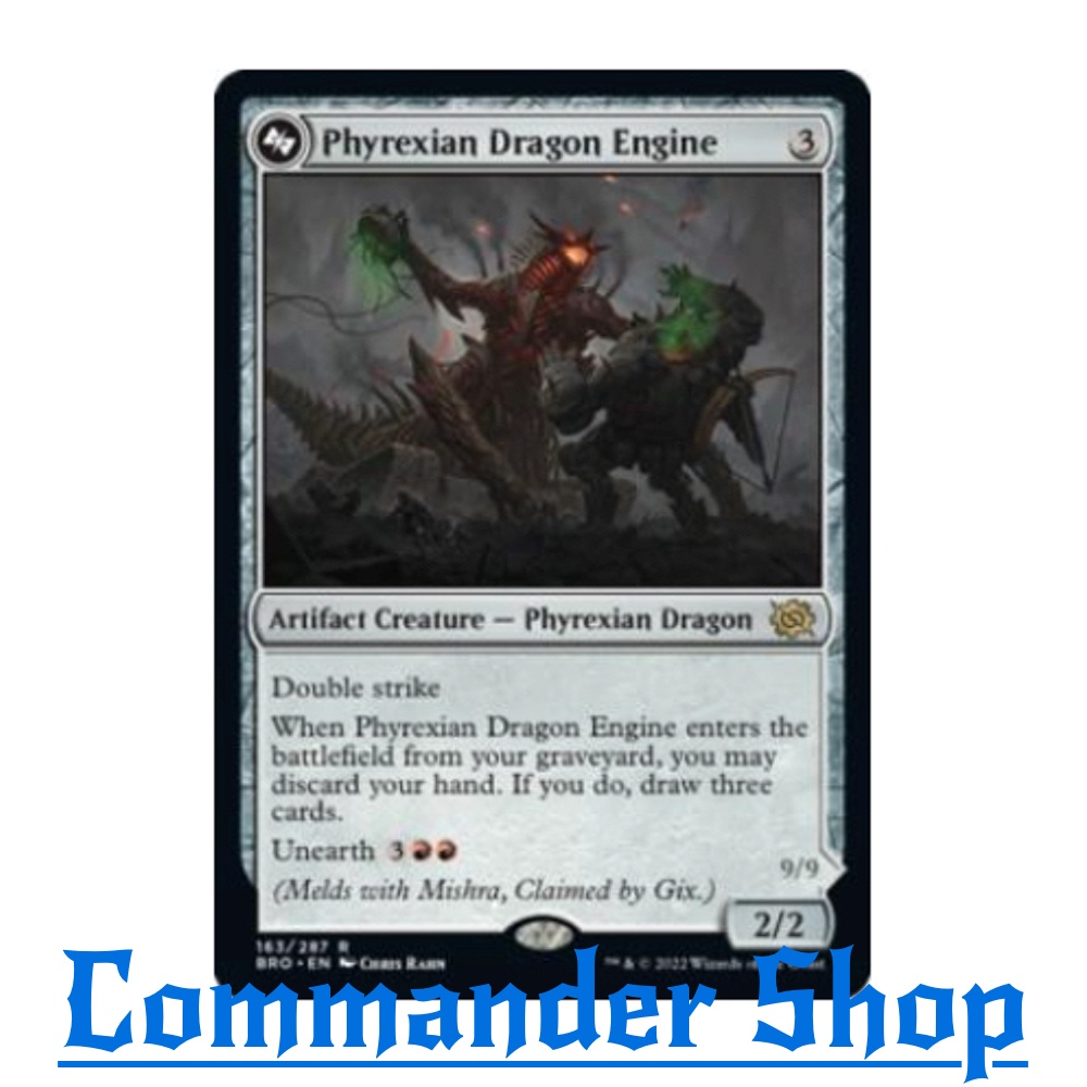 Phyrexian Dragon Engine (Artifact Creature - Phyrexian Dragon ...