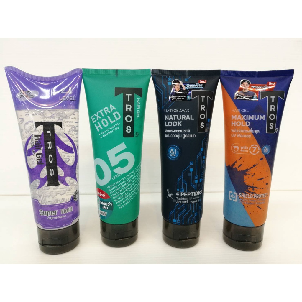 TROS HAIR GEL (115 ML.) ทรอส แฮร์เจล มี 4 สูตร | Shopee Thailand