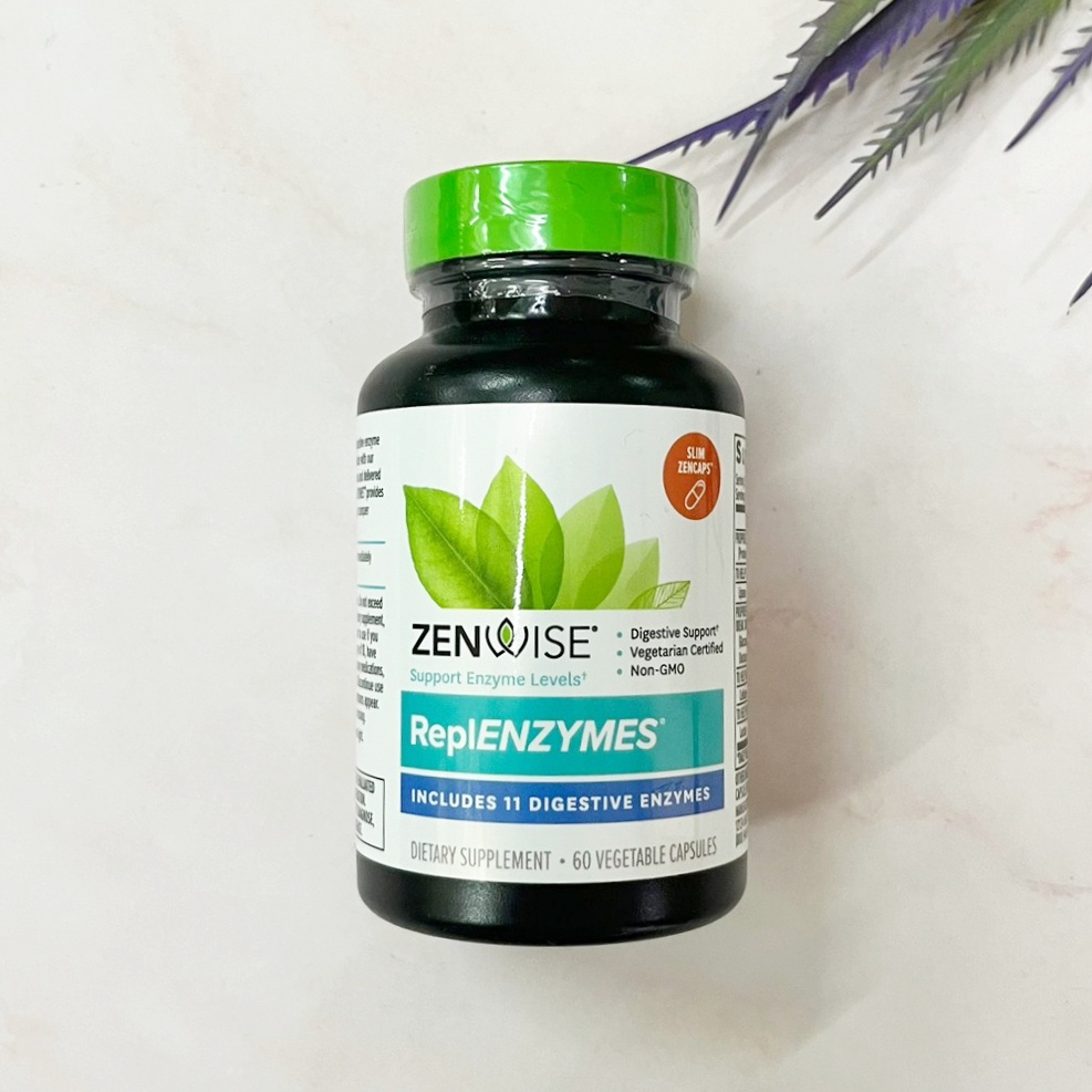 [Zenwise Health®] Daily Pre-Meal ReplENZYMES Digestive Enzymes 60 ...