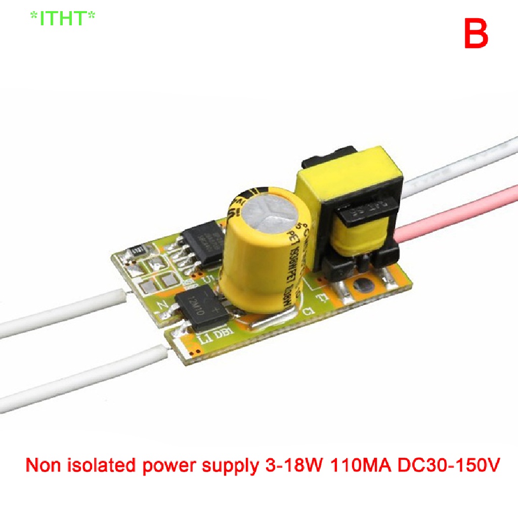 Itht> หม้อแปลงพาวเวอร์ซัพพลาย LED 3-9W 3-18W 120mA และ 110mA | Shopee Thailand
