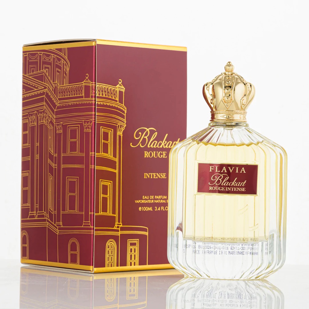 น้ำหอม FLAVIA BLACKART ROUGE INTENSE EDP 100ML โคลน Maison Francis ...