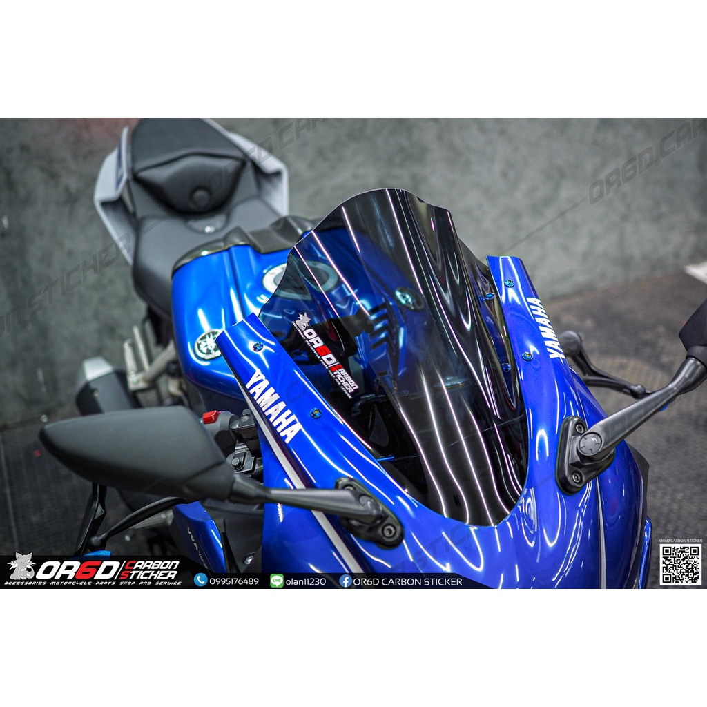 ชิว R15 2017-2021 ทรง SL งานทรงแท้ OR6D มีให้เลือก 3 แบบ | Shopee Thailand