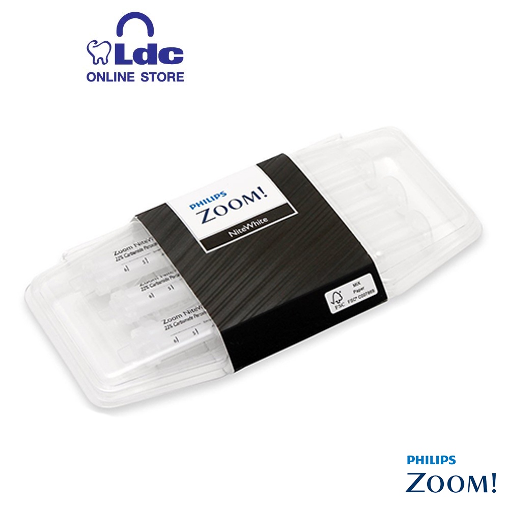 Philips Zoom ชุดน้ำยาฟอกสีฟันขาวสำหรับใช้งานที่บ้าน | Shopee Thailand