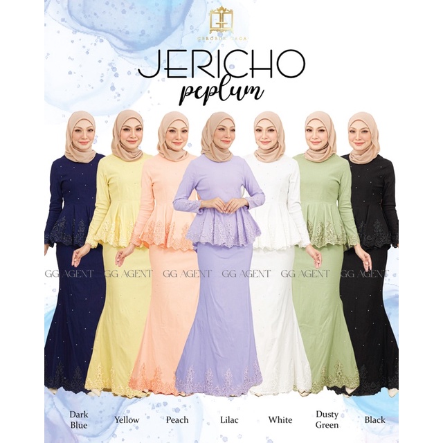 Jericho Camelia Mini Peplum (SML XL) | Shopee Thailand