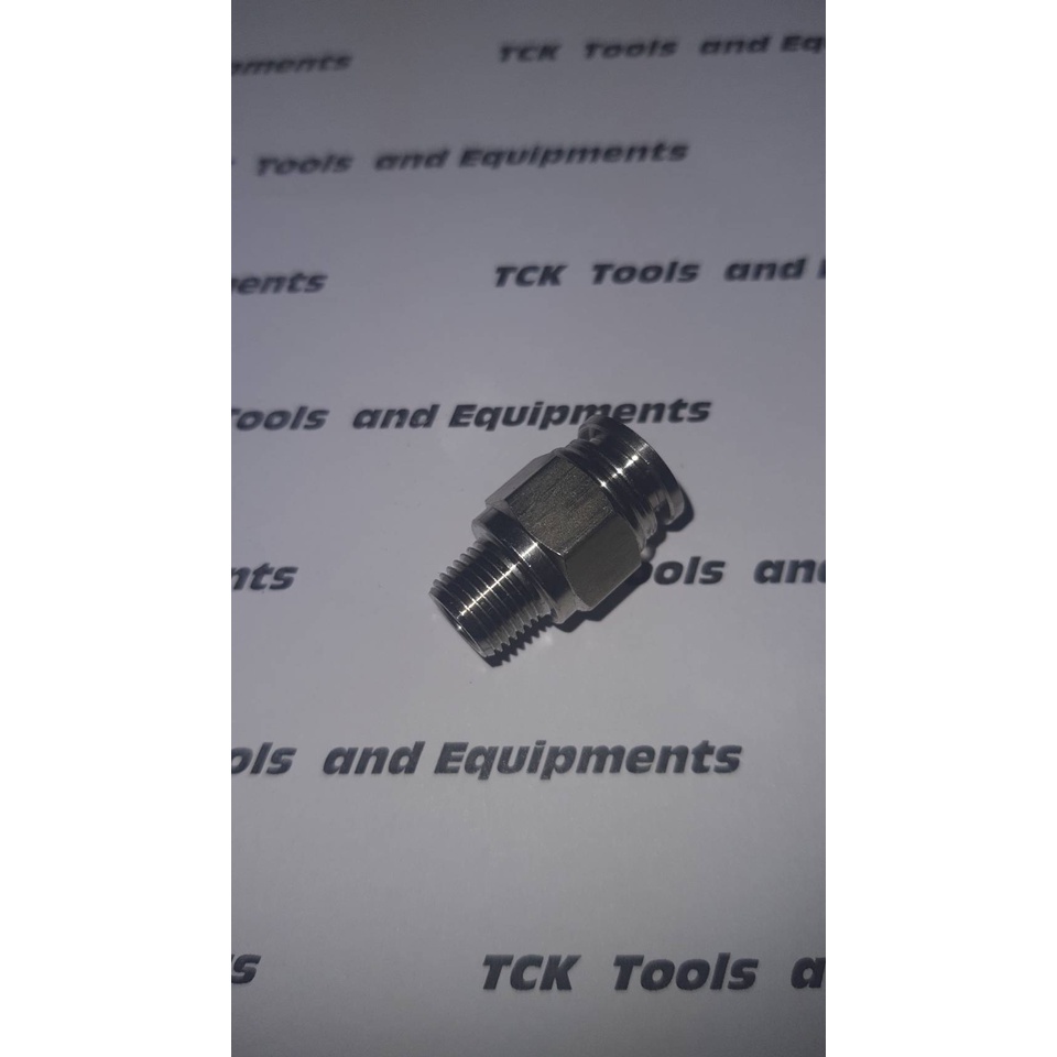 SS-STC-08-01 FITTING SUS 304 for TUBE 8 mm X 1/8" PT | Shopee Thailand