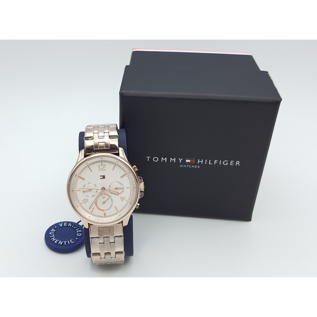 นาฬิกา TOMMY HILFIGER WOMEN'S 1782224 QUARTZ 38 MM MULTI พร้อมกล่อง ...