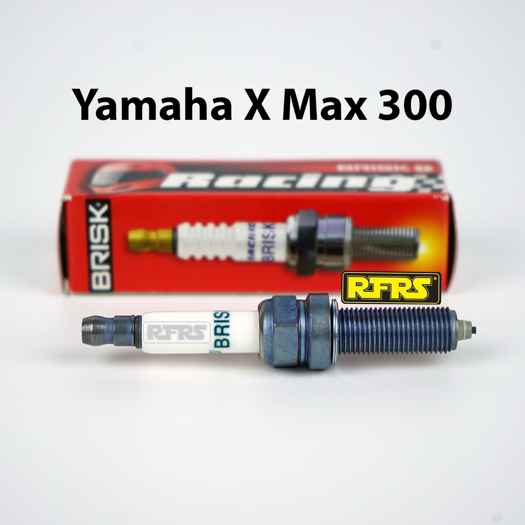 หัวเทียนBRISK PREMIUM ZS ไร้เขี้ยว Yamaha XMax 300 Spark Plug (SZ21RC ...