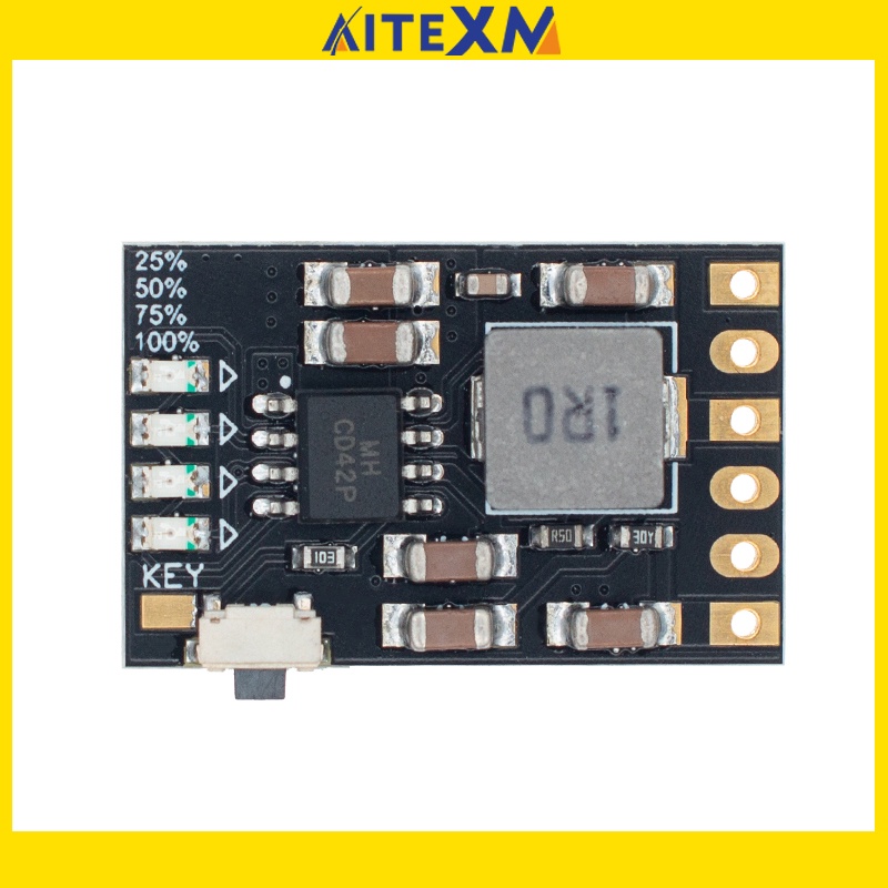 Mh-cd42 DC 5V 2.1A บอร์ดโมดูลชาร์จแบตเตอรี่ลิเธียม 3.7V 4.2V 18650 ...