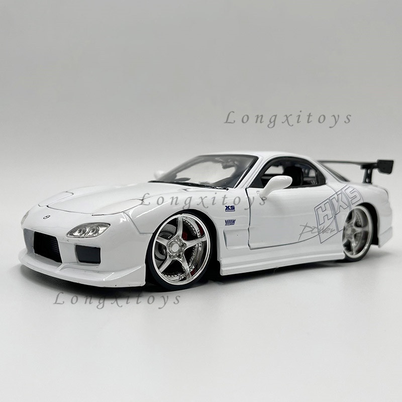 Jada โมเดลรถยนต์ 1:24 Diecast Mazda RX-7 Replica ขนาดเล็ก ของเล่น ...