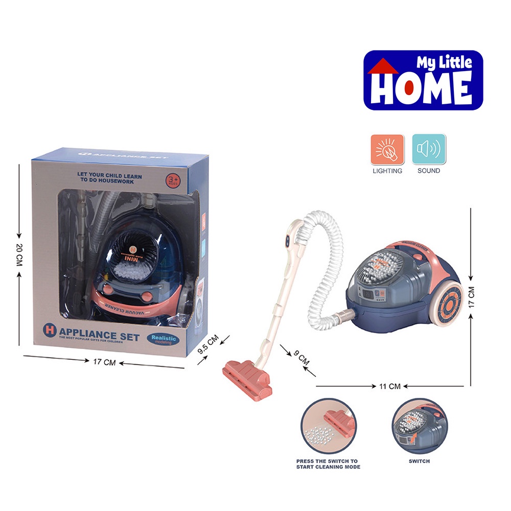 My Little Home Vacuum Cleaner ของเล่นเครื่องดูดฝุ่น | Shopee Thailand