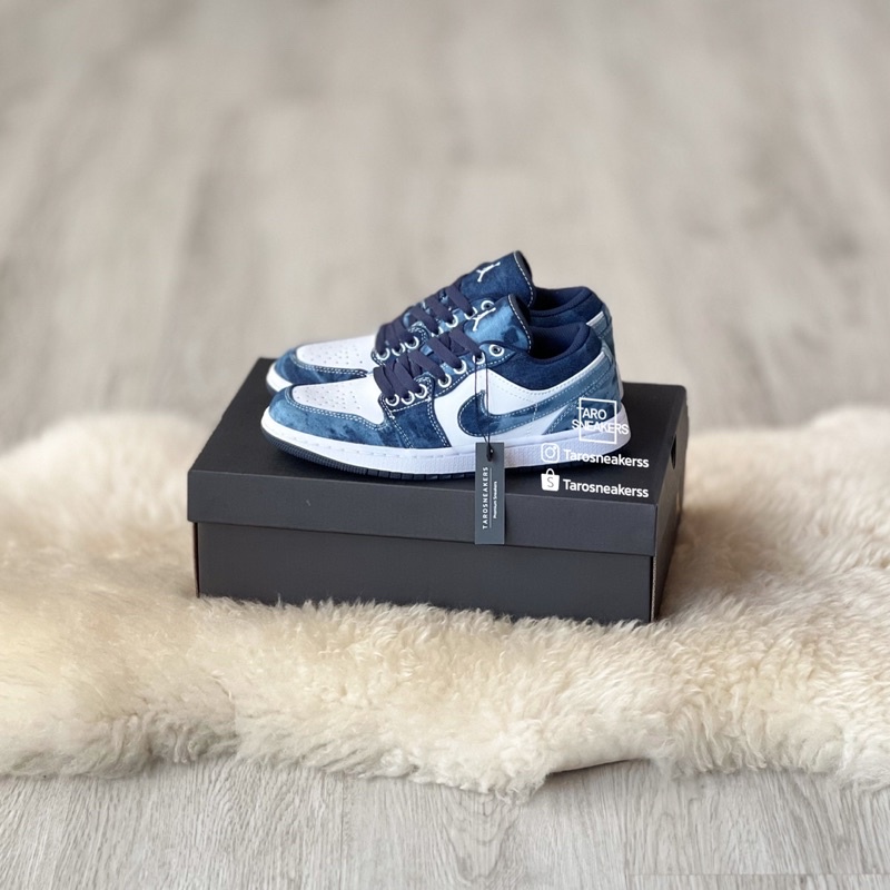 AJ Low " Denim Blue "!! | Shopee Thailand