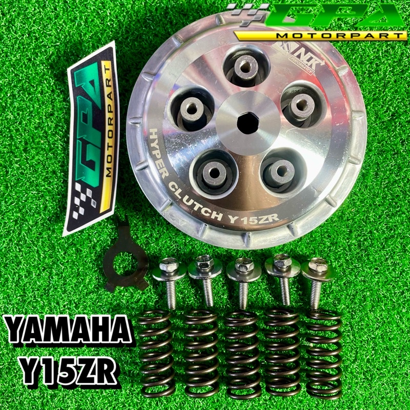 Nlk PERFORMANCE CLUTCH PLATE V2 สีเขียว HYPERCLUTCH ชุด Y15ZR Y16ZR ...