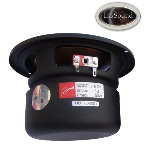 (พร้อมสต๊อก) ลำโพง 4 นิ้ว มิดเรนจ์ เสียงดีมาก HiVi / SWAN B4N - Mid ...