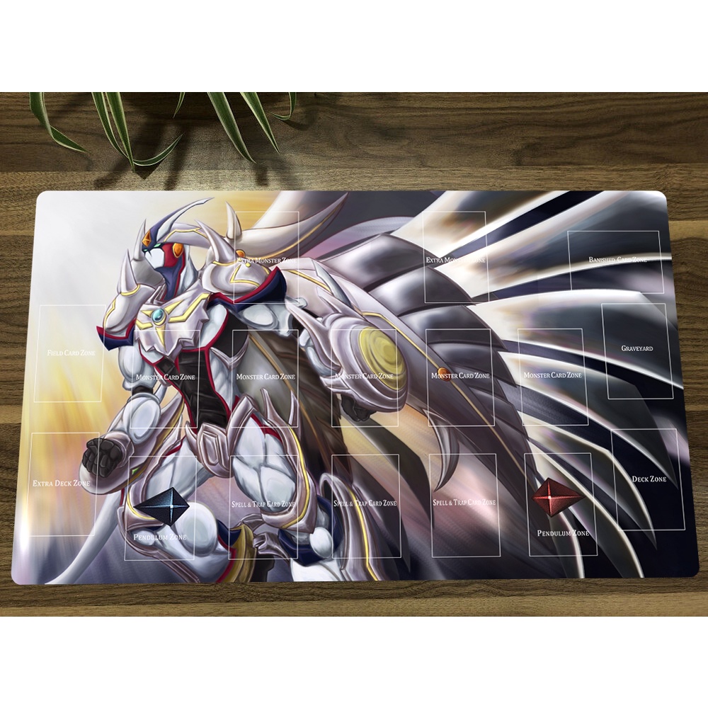 YuGiOh GX Playmat Elemental HERO Shining Neos Wingman TCG CCG Mat Trading Card เกมแผ่นรองเม้าส์ ...