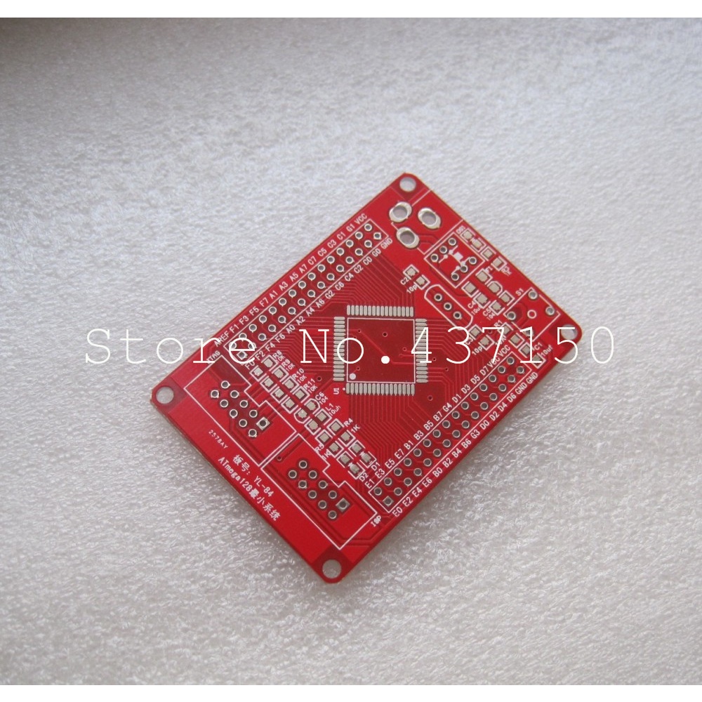 ATmega128A minimum system board / learning board AVR microcontroller ... ATmega128A minimum system board / learning board AVR microcontroller ...
