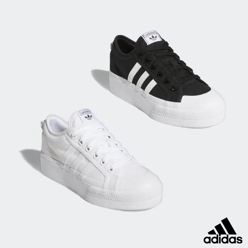 Adidas Collection อาดิดาส รองเท้าผ้าใบ รองเท้าลำลอง OG W Nizza Platform ...