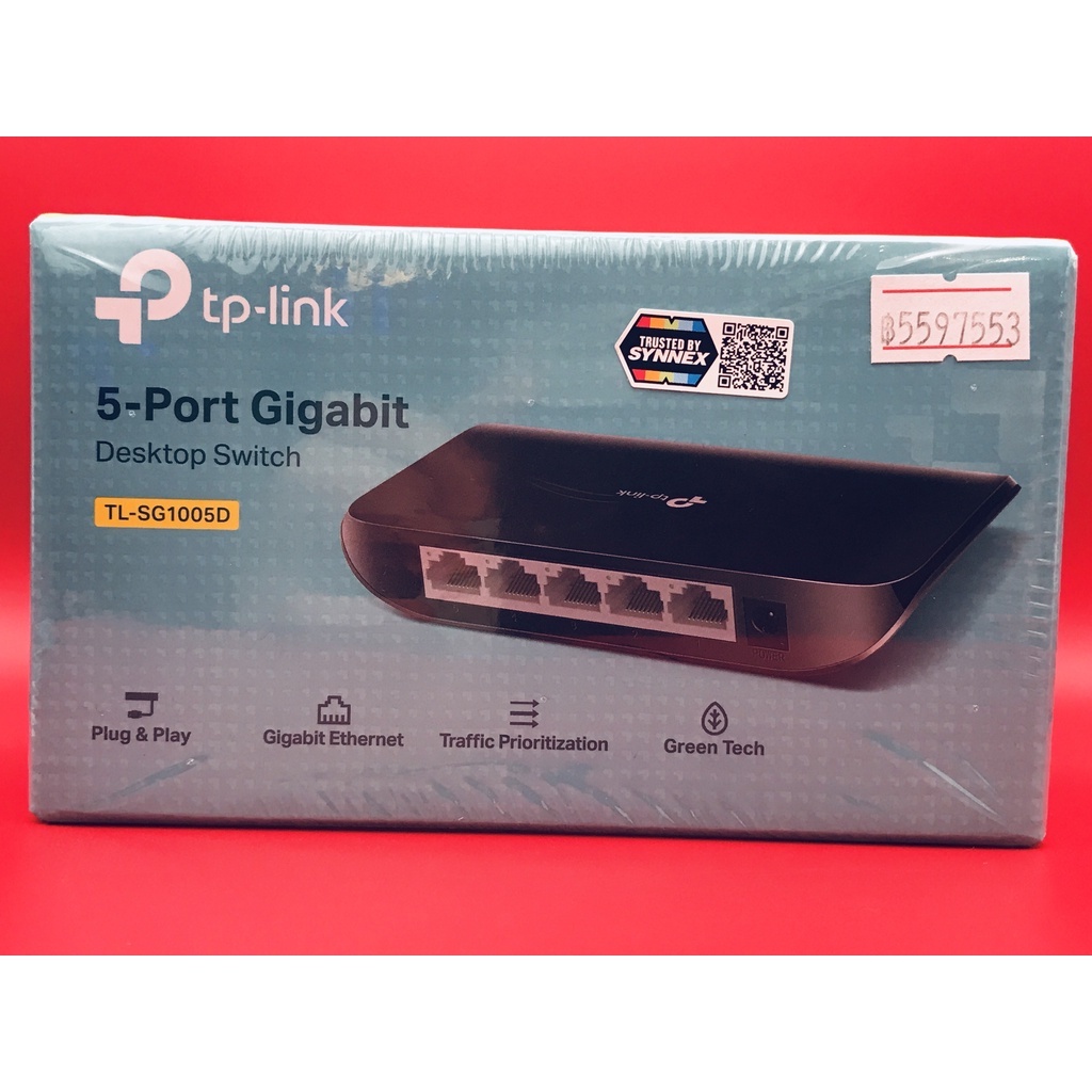 TP-Link TL-SG1005D (5-Port Gigabit Desktop Switch) | Shopee Thailand