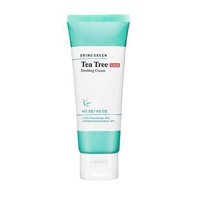 Bring Green Tea Tree Cica Soothing Cream 100ml / Trouble Cleansing Foam ...
