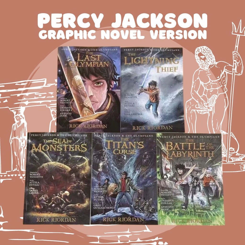 หนังสือชุด Percy Jackson: Graphic Novel Version ภาคการ์ตูน หนังสือเด็ก ... หนังสือชุด Percy Jackson: Graphic Novel Version ภาคการ์ตูน หนังสือเด็ก ...