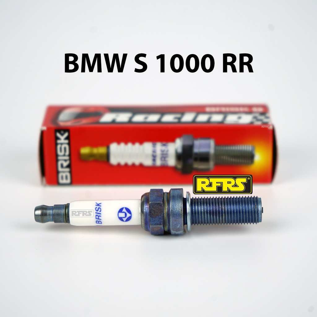 หัวเทียน BRISK PREMIUM GS (หัวกระดุม) แกนเงิน BMW S 1000 RR (SG80RC ...
