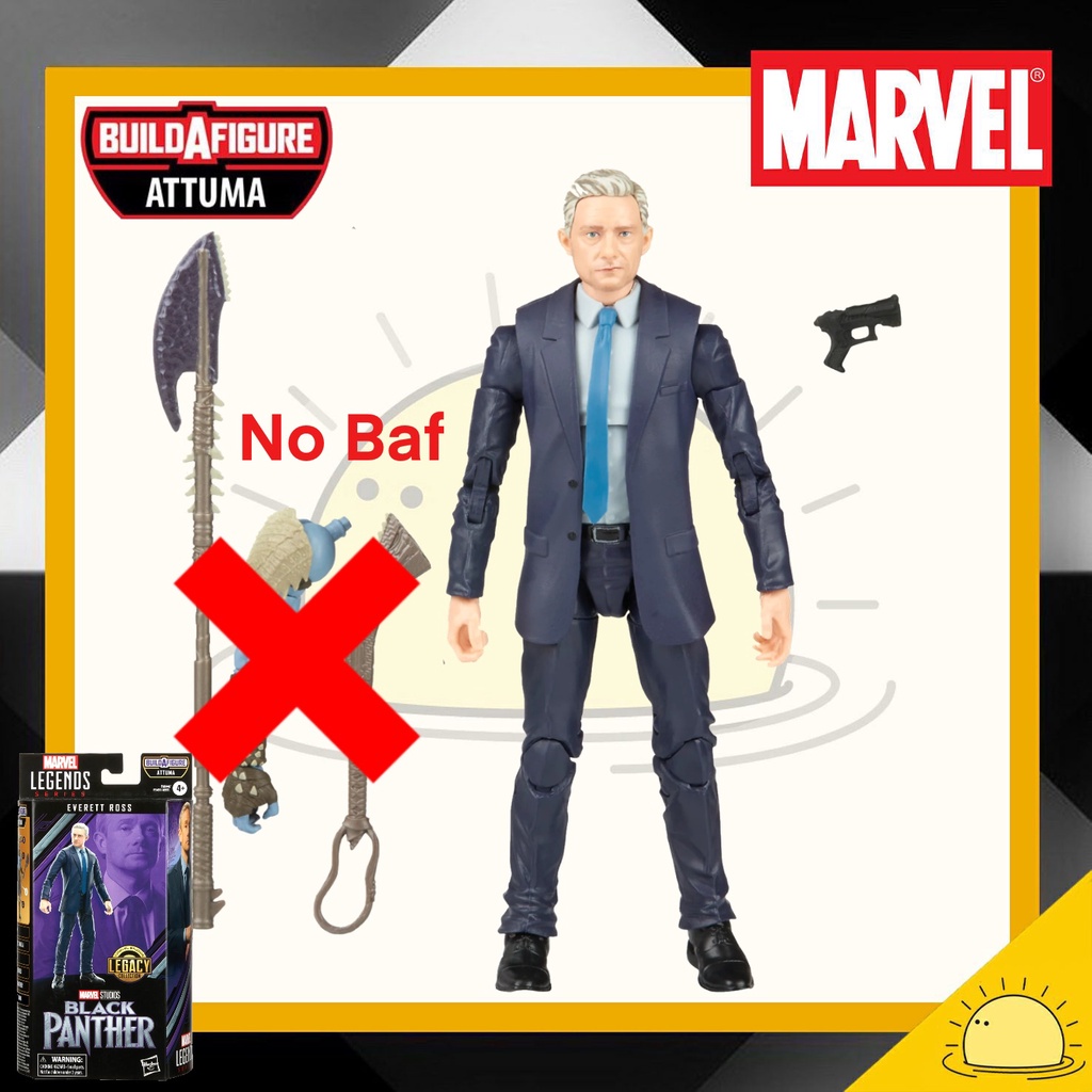 Hasbro Marvel Legends Black Panther Wakanda Forever Wave 1 Attuma Baf ...