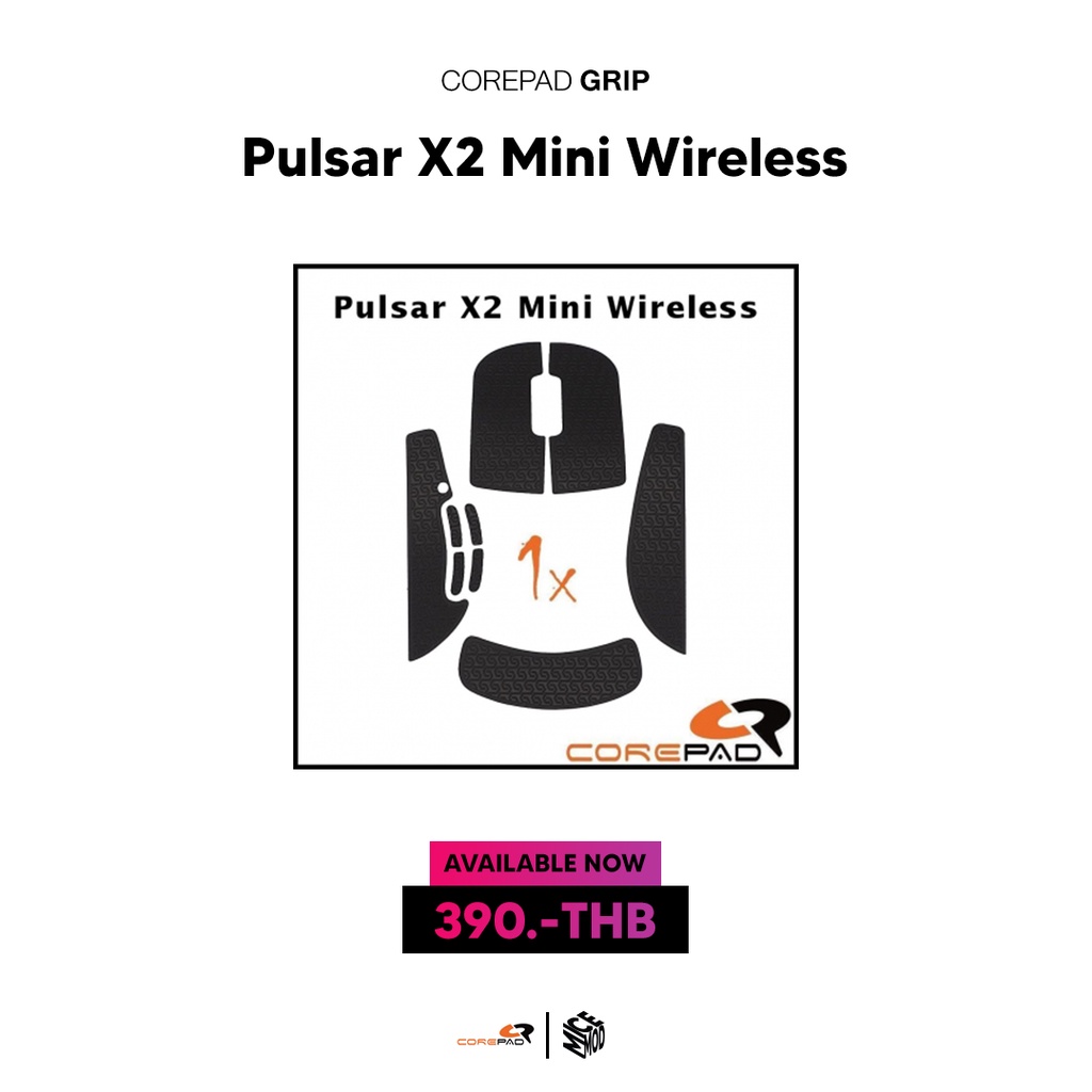 เมาส์กริปกันลื่น Corepad ของ Pulsar X2 Mini Wireless [Mouse Grip ...