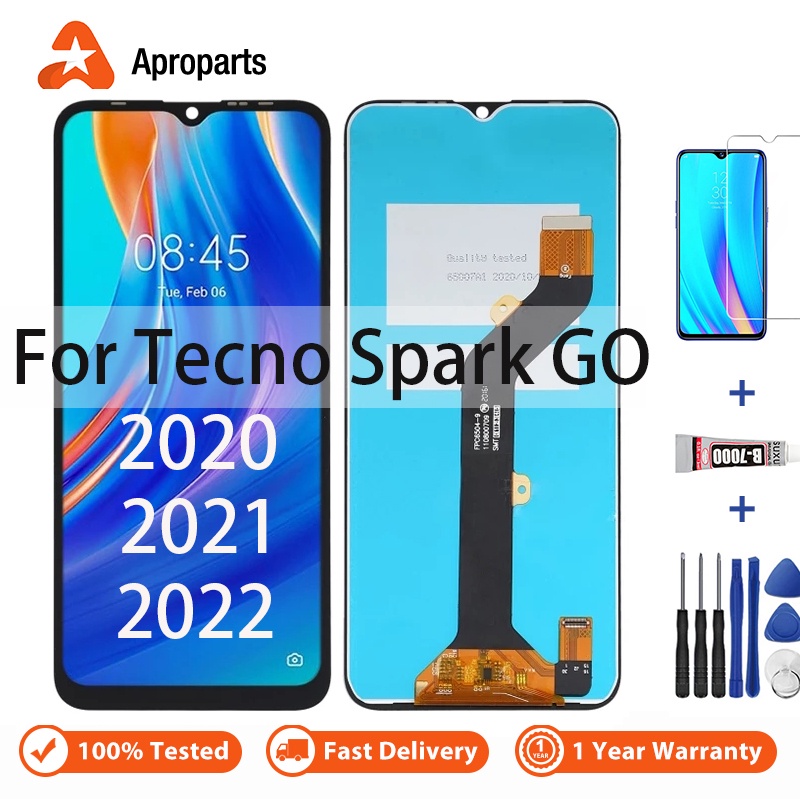 อะไหล่หน้าจอสัมผัส LCD แบบเปลี่ยน สําหรับ Tecno Spark Go 2020 2021 2022 KE5S KG5 KG5h | Shopee ...