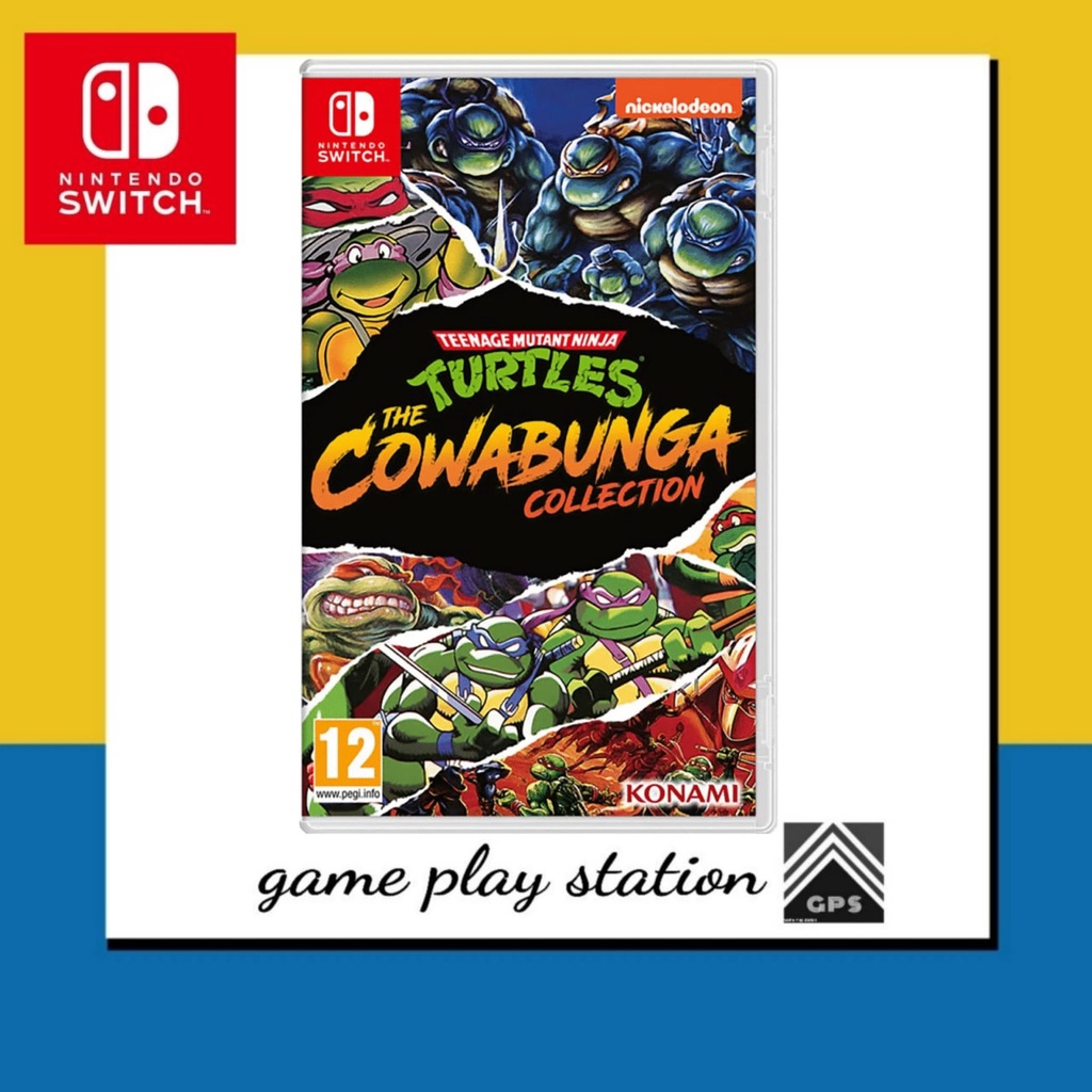 nintendo switch teenage mutant ninja turtles the cowabunga collection ...