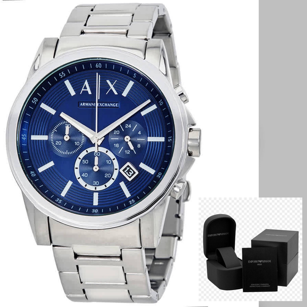 นาฬิกา ARMANI MEN'S EXCHANGE AX2509 QUARTZ CHRONOGRAPH พร้อมกล่อง (ใหม่ ...