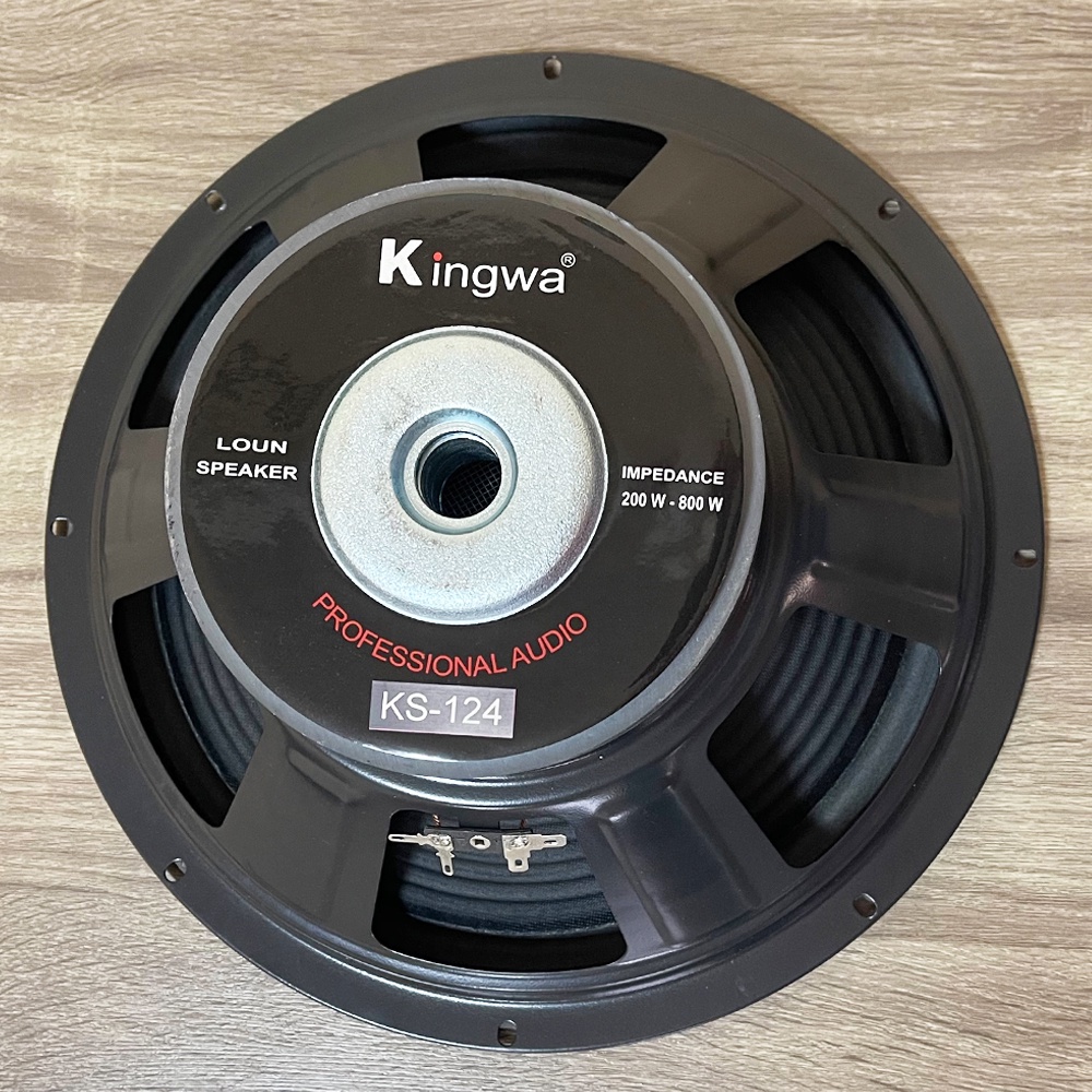 KINGWA ดอกลำโพงกลางแจ้ง ดอกเบส12นิ้ว 800วัตต์ รุ่น KS-124 สำหรับ ลำโพง ...