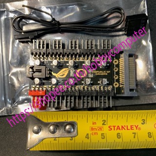 ROG Fan Hub ฮับพัดลม 3pin 4pin PWM | Shopee Thailand