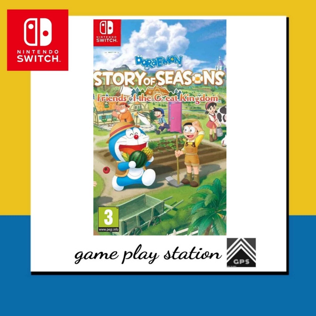 nintendo switch doraemon story of season : friends of the great kingdom ...