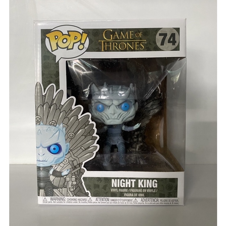 Funko Pop Night King On Thrones Game Of Thrones 74 ขนาด 6 นิ้ว | Shopee ...