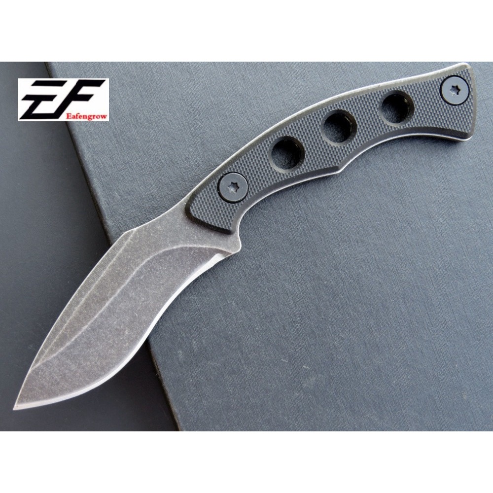 มีดห้อยคอ Eafengrow รุ่น EF 112 ด้ามสีดำ | Shopee Thailand