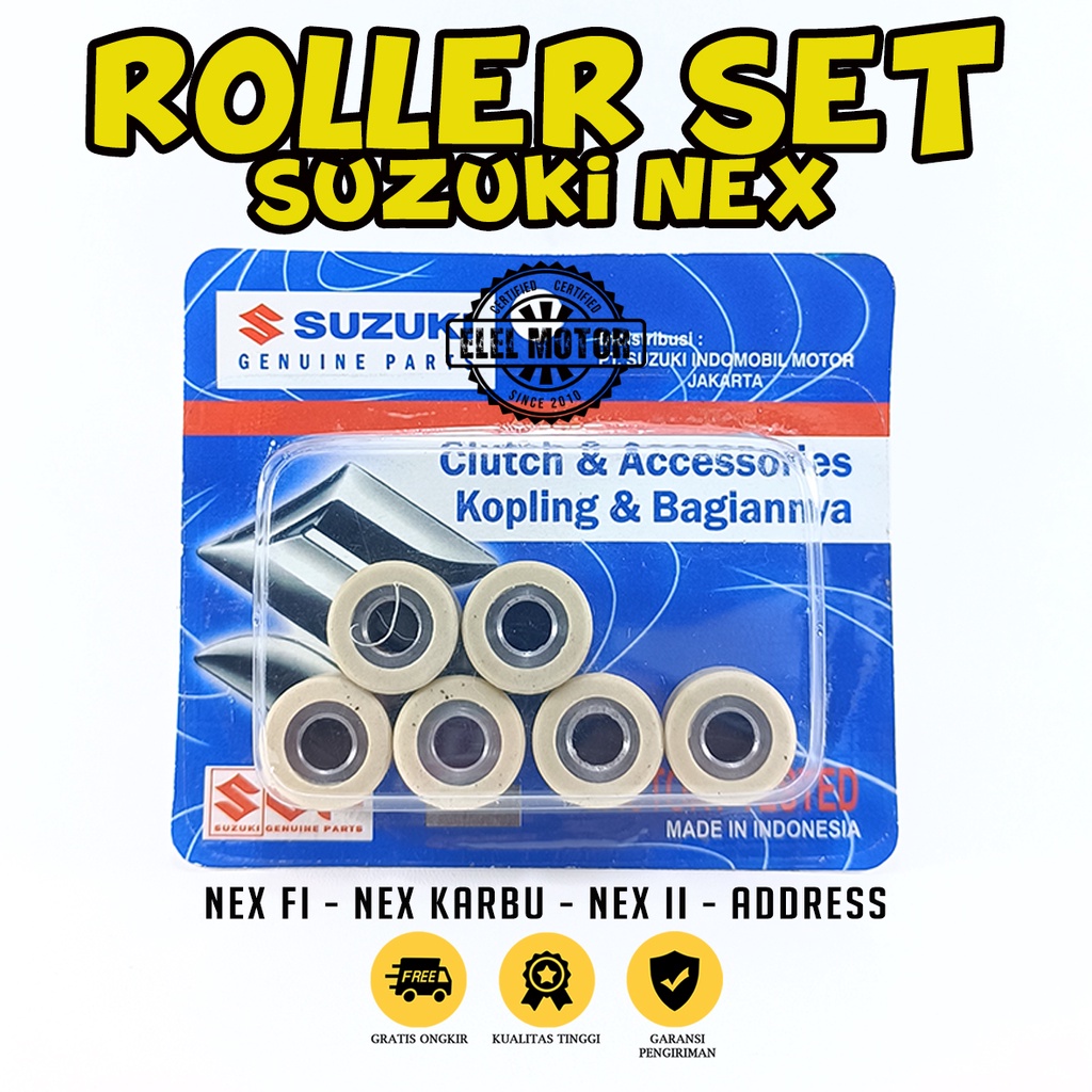 ลูกกลิ้งคาร์บูเรเตอร์ Suzuki Nex 1 2 110 Fi Old 11 กรัม ต่อม้วน ...