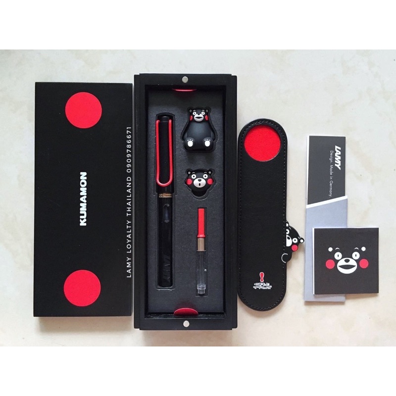 **พร้อมส่ง ของหายาก นานๆมาที** Lamy Kumamon Limited 2017 red clip ปากกา ...