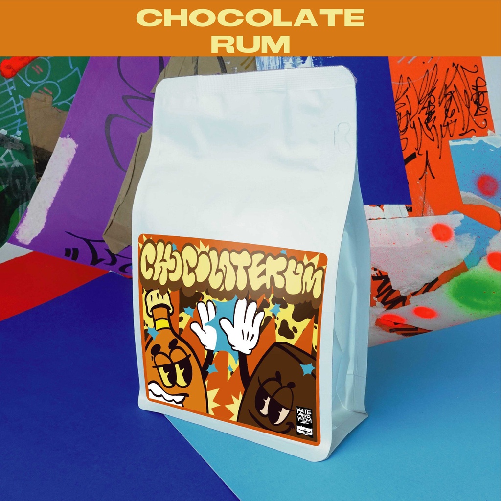 เมล็ดกาแฟ " ช๊อคโกแลต รัม " Kate & Kim (( Chocolate Rum Rasin Cake ...