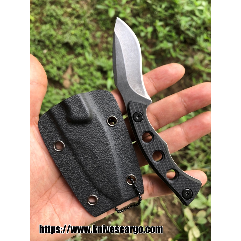 มีดห้อยคอ Eafengrow รุ่น EF 112 ด้ามสีดำ | Shopee Thailand