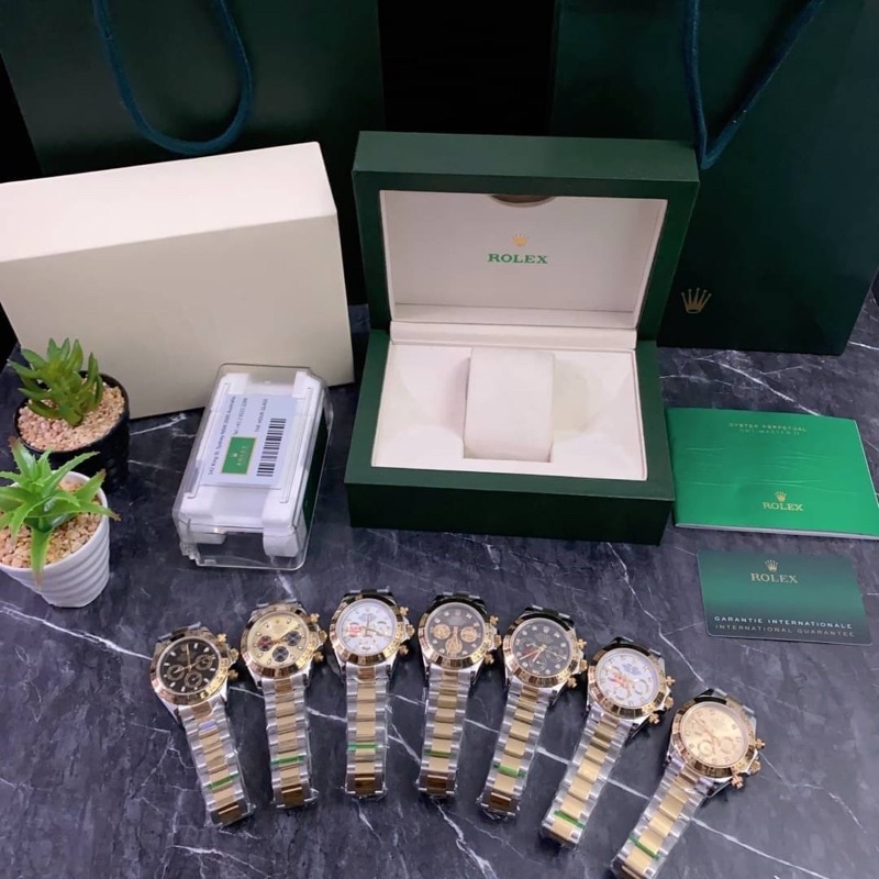 นาฬิกาRolex daytona ระบบออโต้ งานเทียบเเท้ | Shopee Thailand
