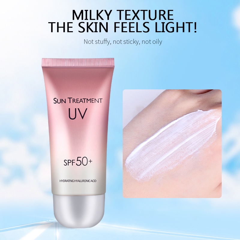 Sunscreen Whitening Sun Cream SPF 50 Facial Body Skin Protective Cream ...