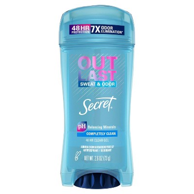 Secret Clear Gel/Solid Deodorant . ระงับกลิ่นกาย นำเข้า USA | Shopee ...