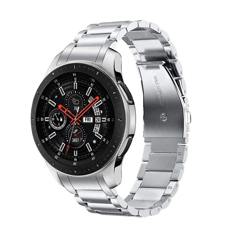 ♦Unique Stainless Steel Watchband + No Gap Clips for Samsung Galaxy ...