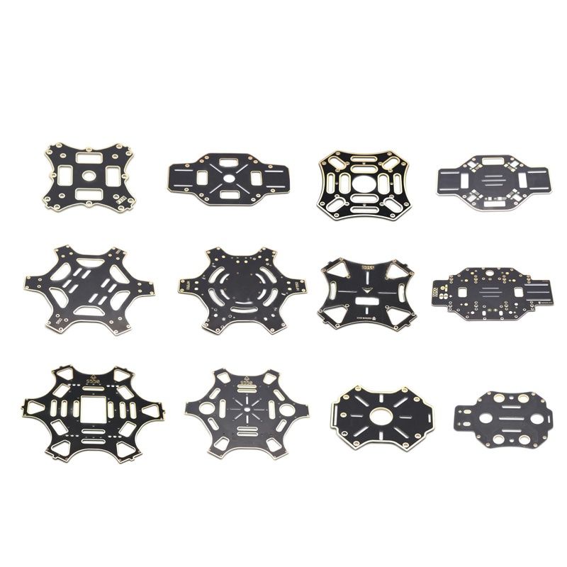 แผ่นบอร์ด PCB สีทอง สําหรับโดรนบังคับ UAV F330 F450 F550 S500 S550 1 ...