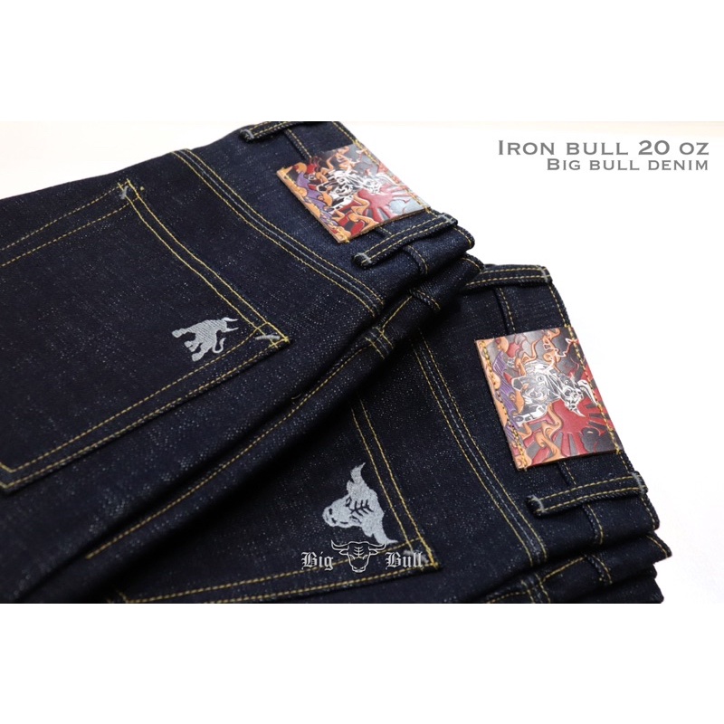 Big bull denim รุ่น iron bull 20 oz | Shopee Thailand