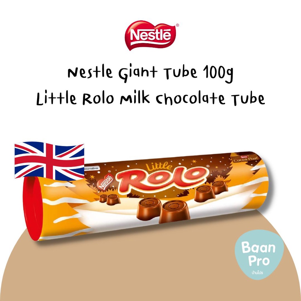 Nestle Giant Tube Little Rolo Milk Chocolate Tube Milkybar Giant Tube ...