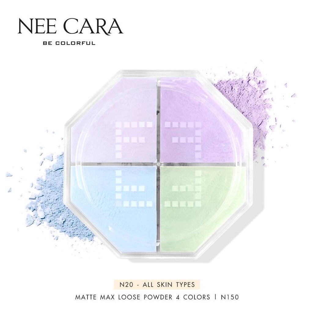 N150 NEE CARA MATTE MAX LOOSE POWDER นีคาร่า แมทท์ แมกซ์ ลูซ พาวเดอร์ ...