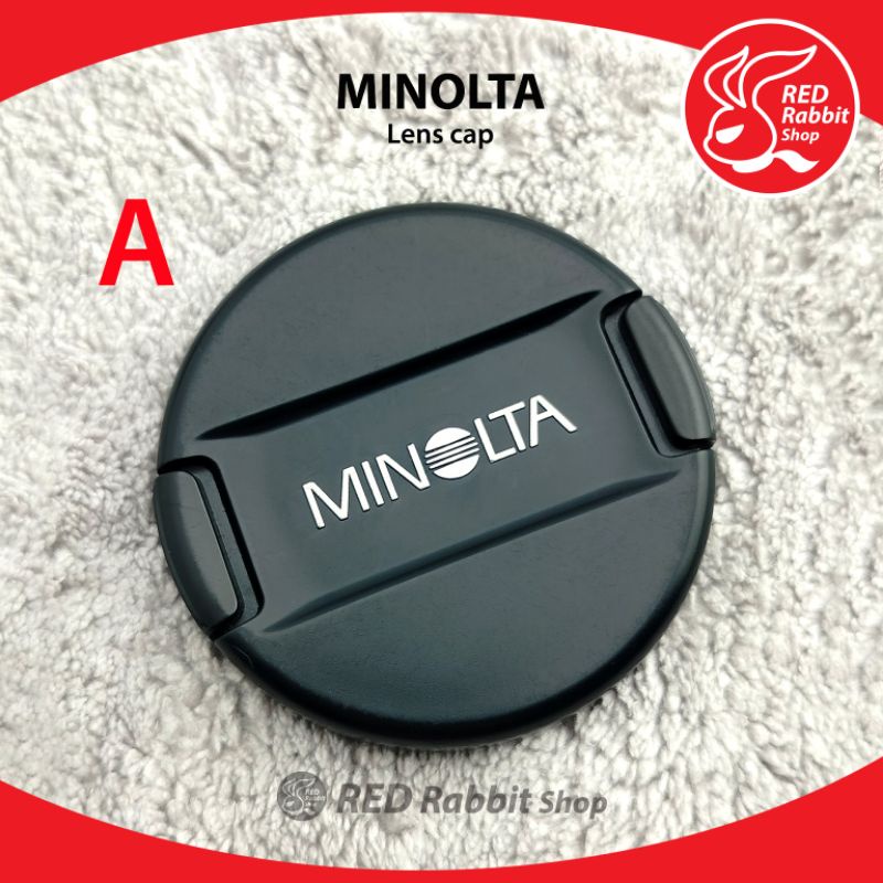 Minolta lens cap ฝาแท้ Minolta ฝาหน้า มินอลต้า ของแท้ Minolta 49mm 55mm ...
