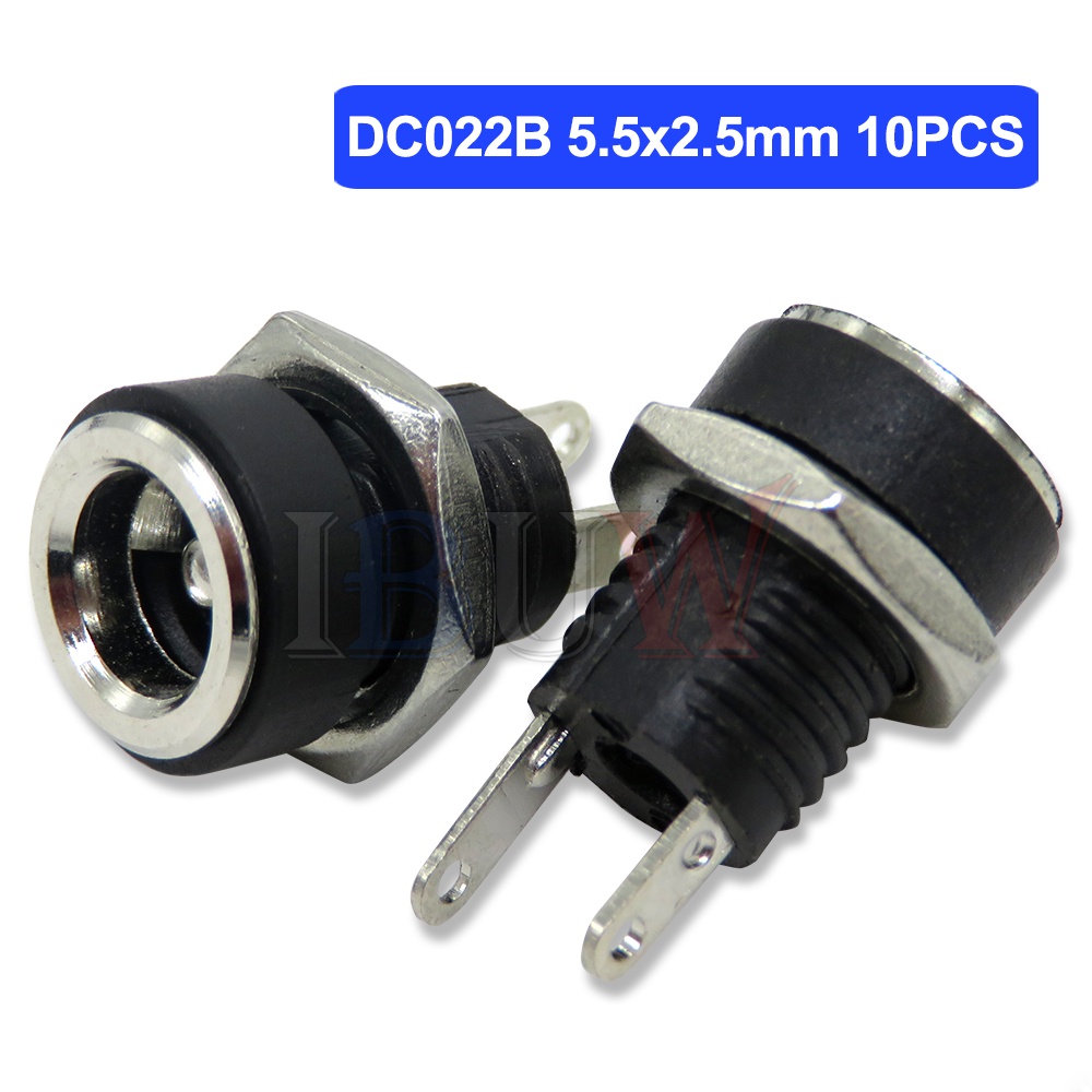 อะแดปเตอร์ปลั๊กแจ็คเชื่อมต่อกล้องวงจรปิด DC005 DC099 DC012 DC022 ตัวผู้ ตัวเมีย DC 5.5x2.1 มม. 5 ...